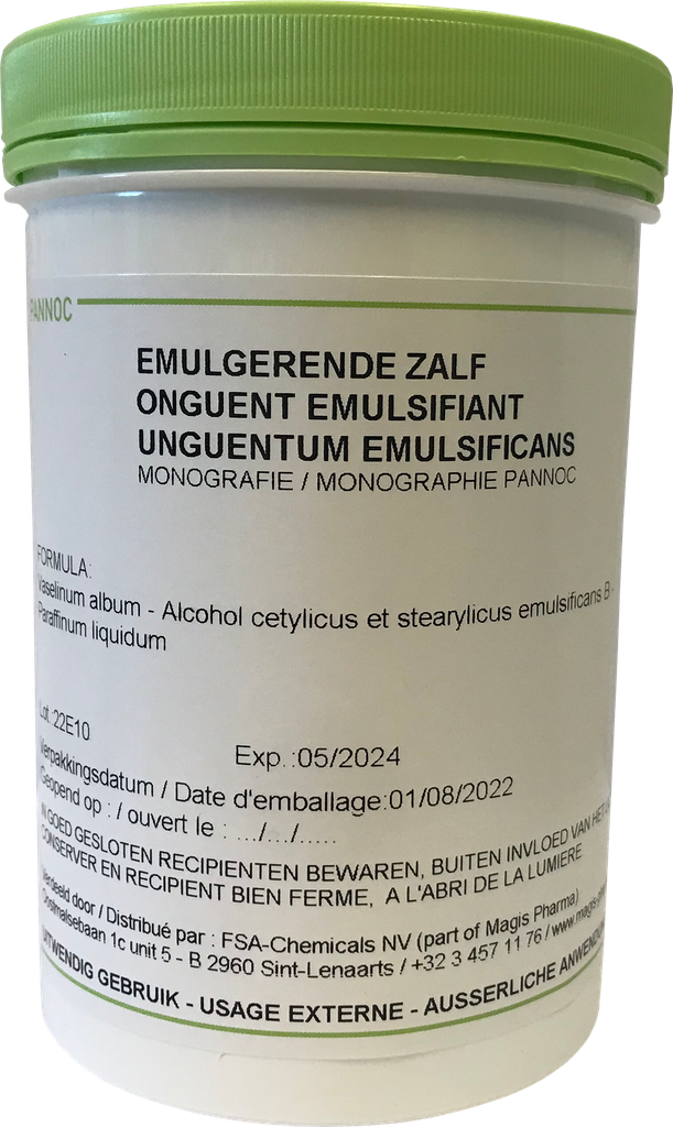 Emulgerende zalf 500g | FSA Chemicals
